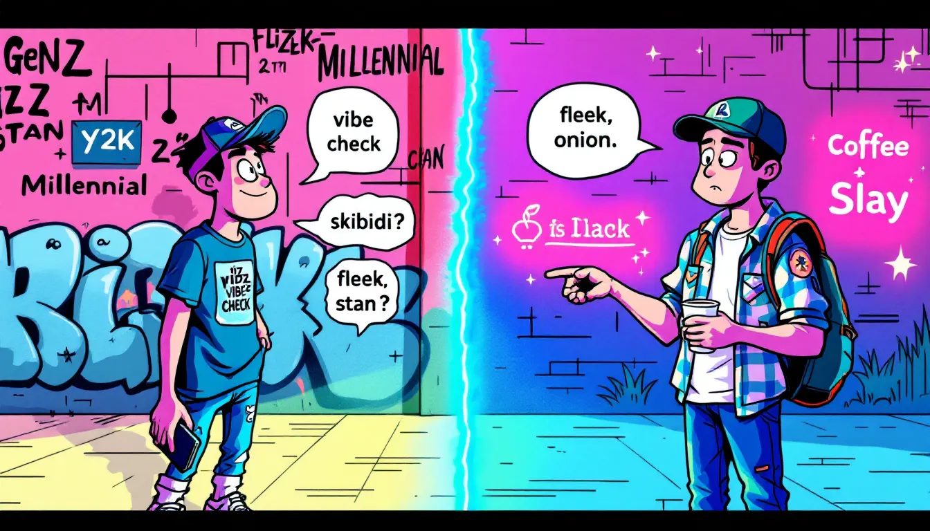 Gen Z vs Millennial Slang: Decoding the Fun and Funky Language Battle ...